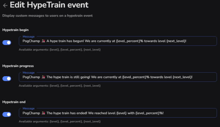 StreamElementsのModulesで使えるChat Alertsの設定方法