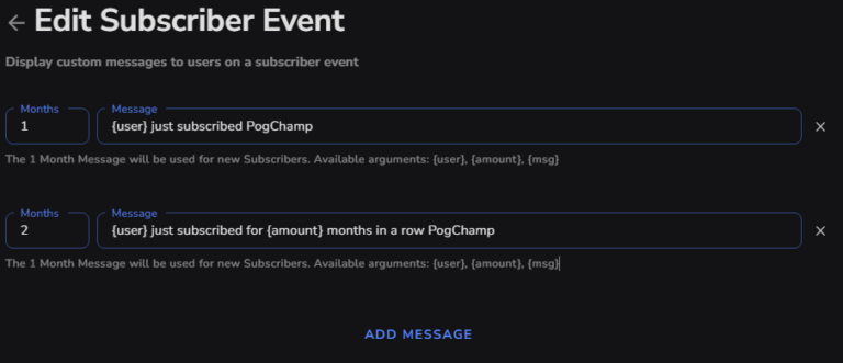 StreamElementsのModulesで使えるChat Alertsの設定方法