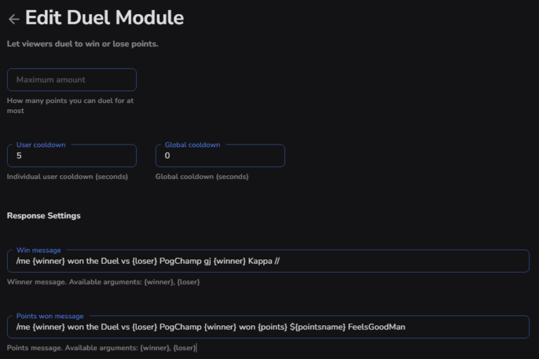 StreamElementsのModulesについて解説