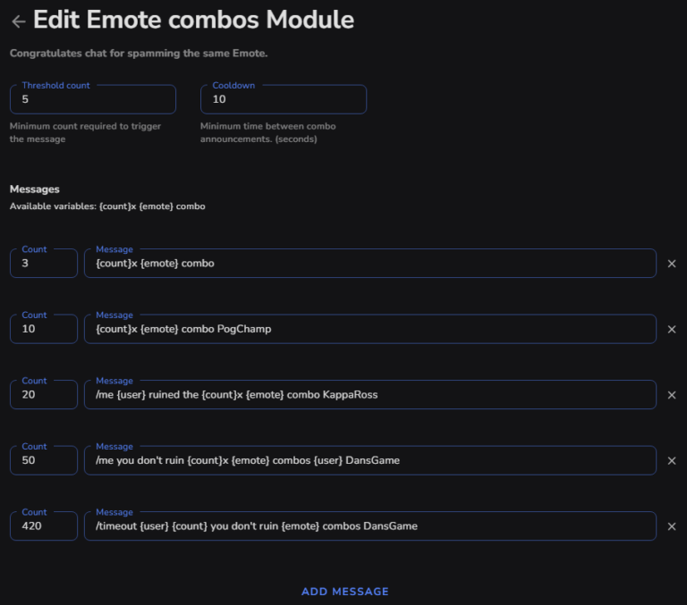 StreamElementsのModulesについて解説