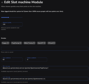 StreamElementsのModulesについて解説